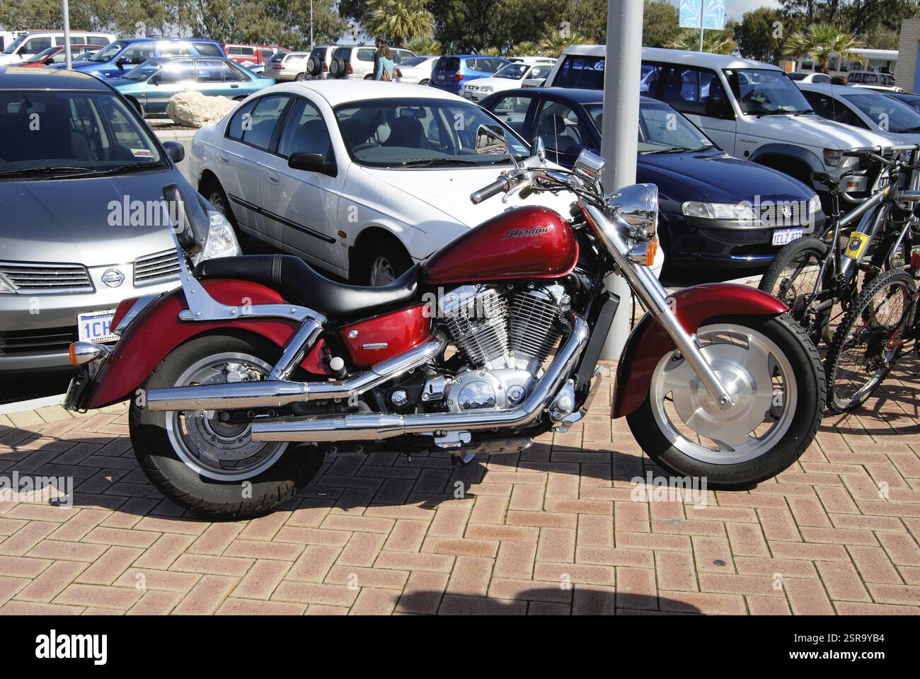 Honda shadow sabre bike, Perth, Australia, Oceania Stock Photo - Alamy