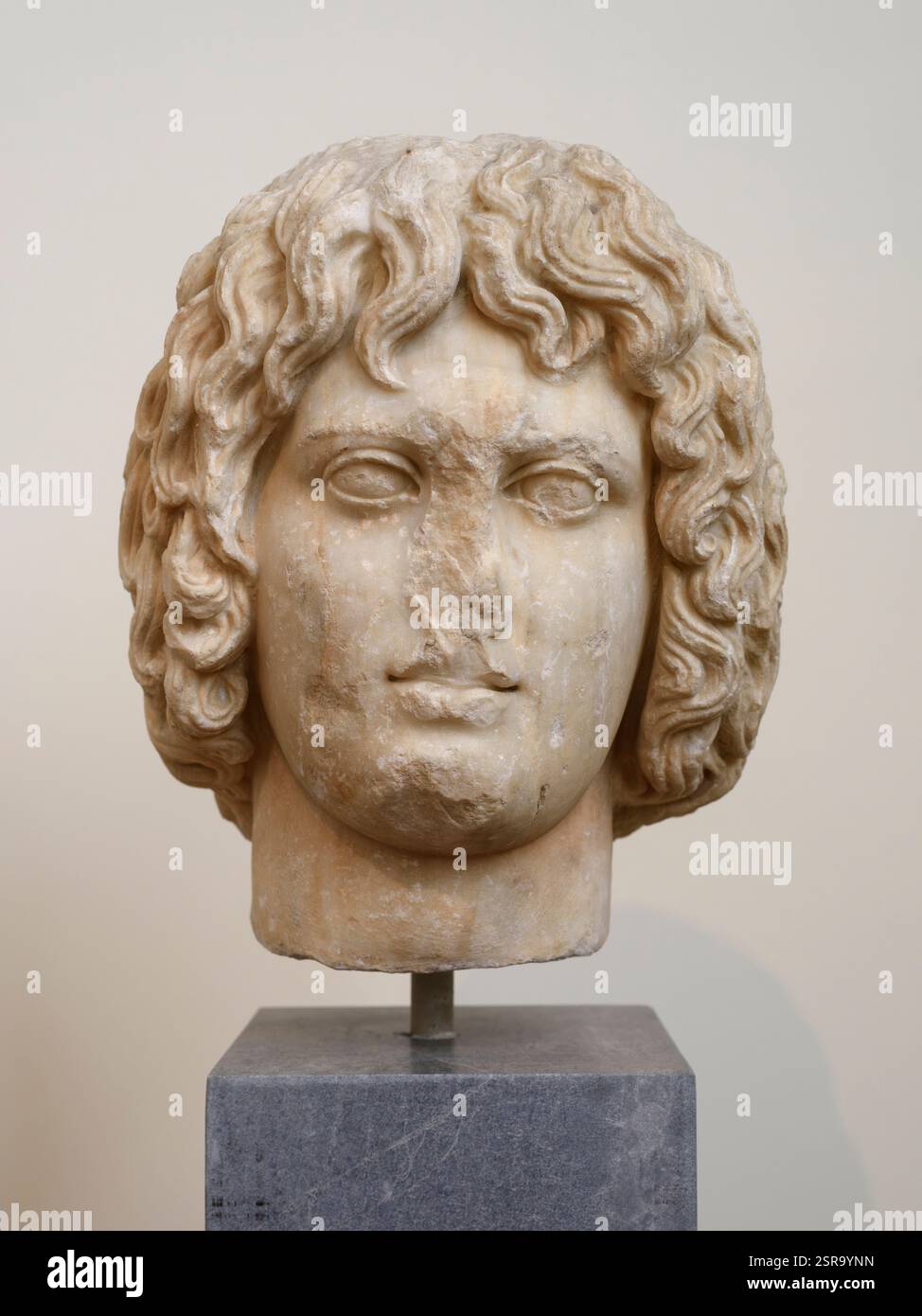 Athens. Greece. Portrait head of Eubouleus / Eubuleus. National ...