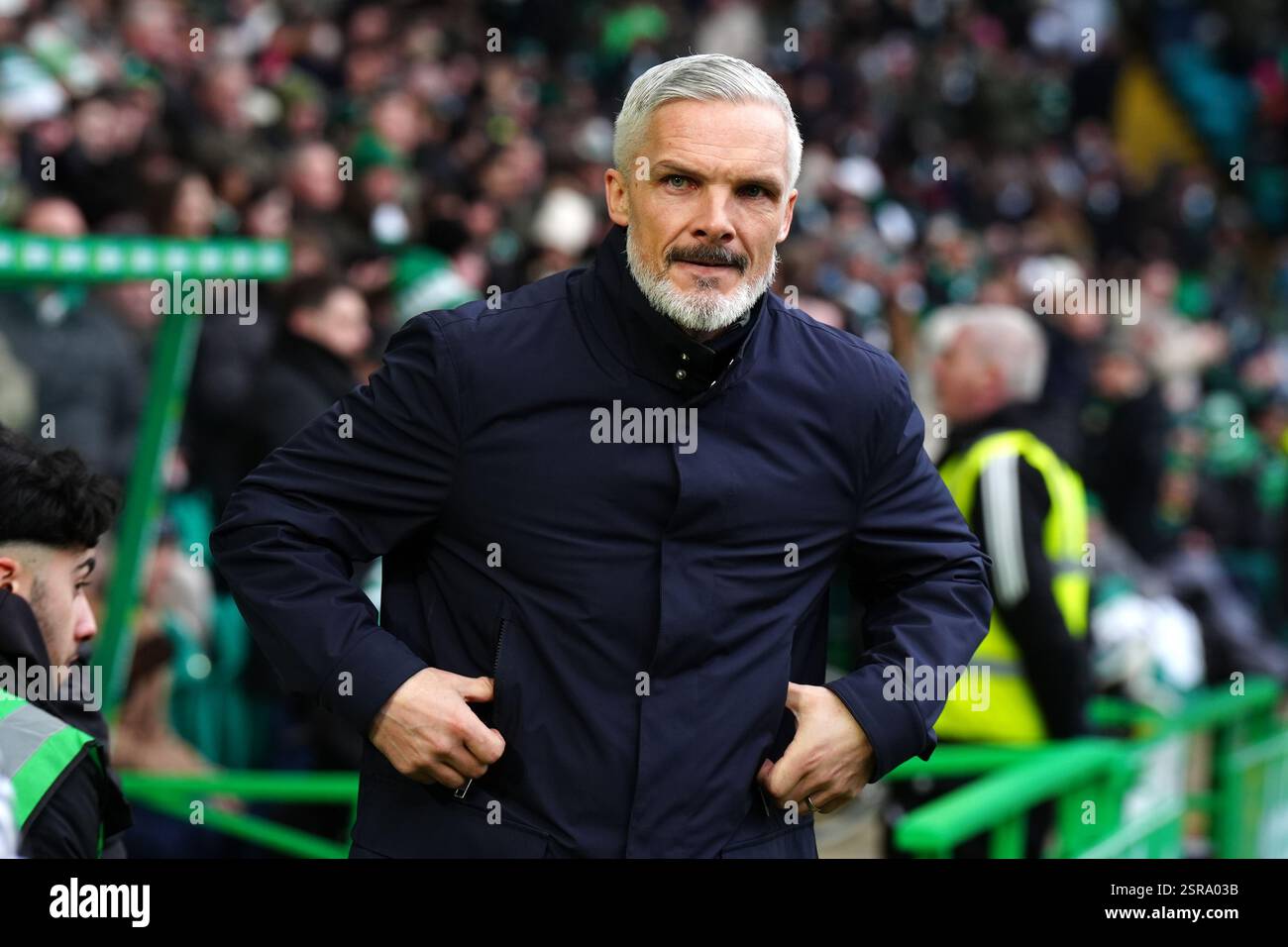 Dundee United manager Jim Goodwin ahead of the William Hill Premiership ...