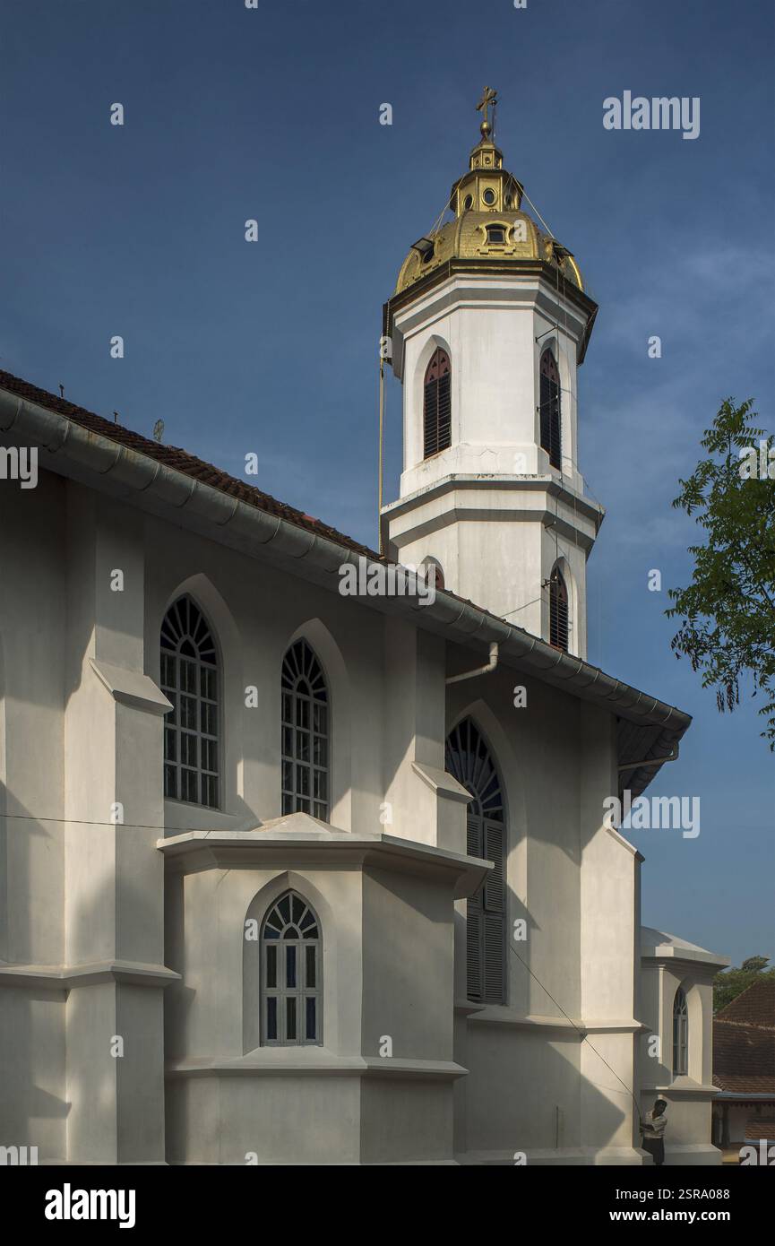 Syro Malabar catholic church, changanassery, kerala, India, Asia Stock ...