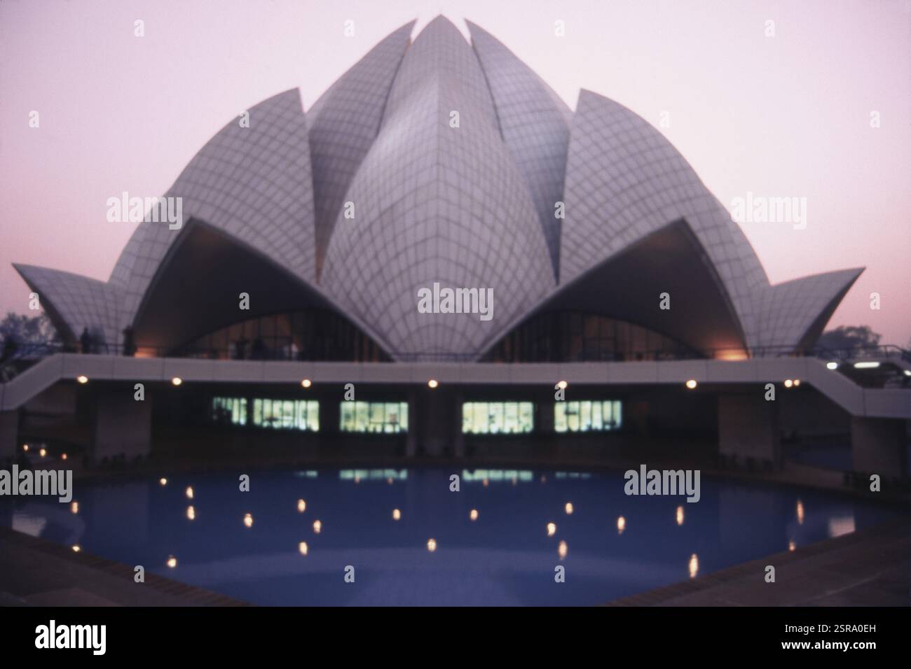 Bahai Lotus Temple, Delhi, India, Asia Stock Photo - Alamy