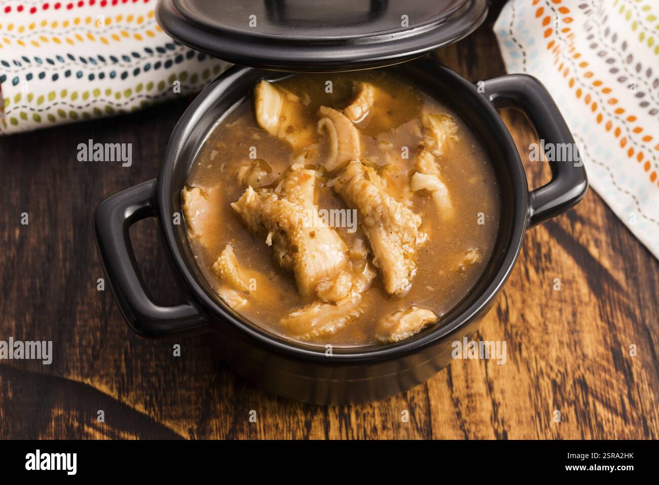 Polish beef tripe soup Stock Photo - Alamy