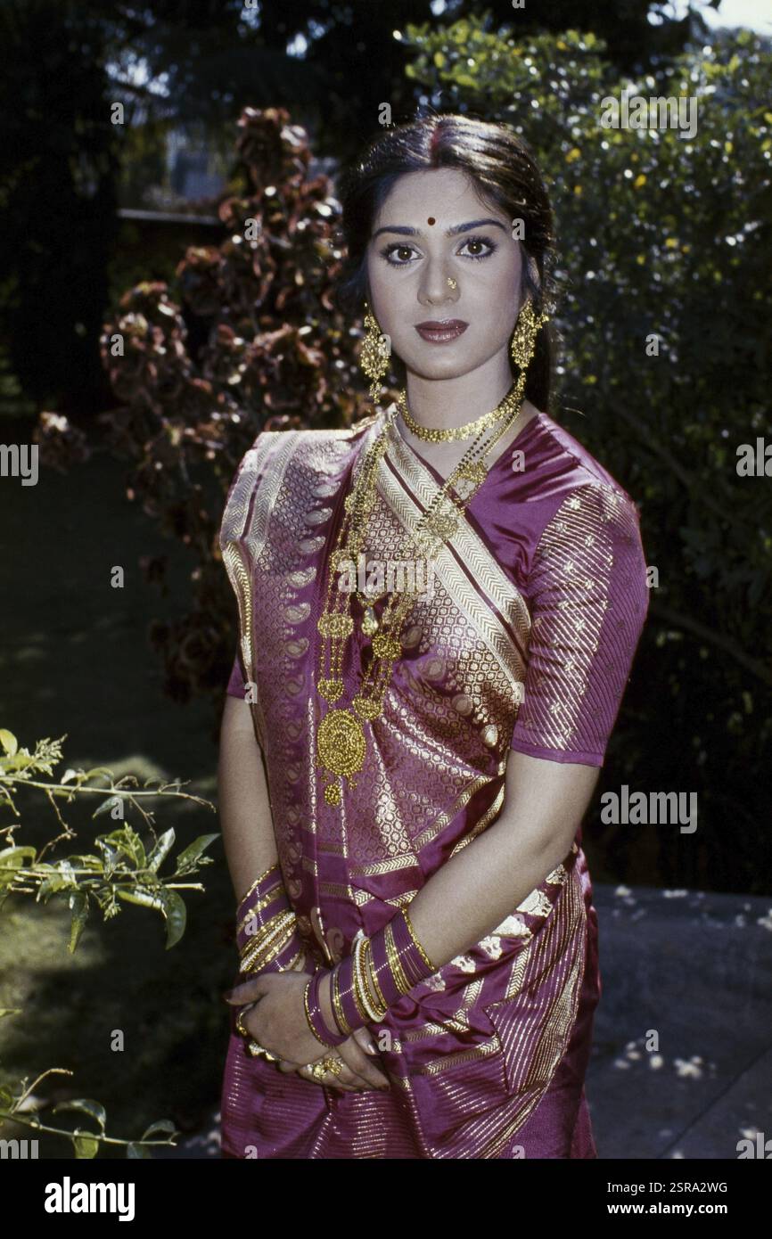 Portrait of Meenakshi Seshadri, India, Asia Stock Photo - Alamy