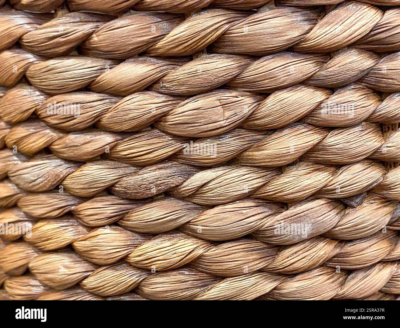 Close-Up Woven Natural Fiber Texture Background Stock Photo - Alamy