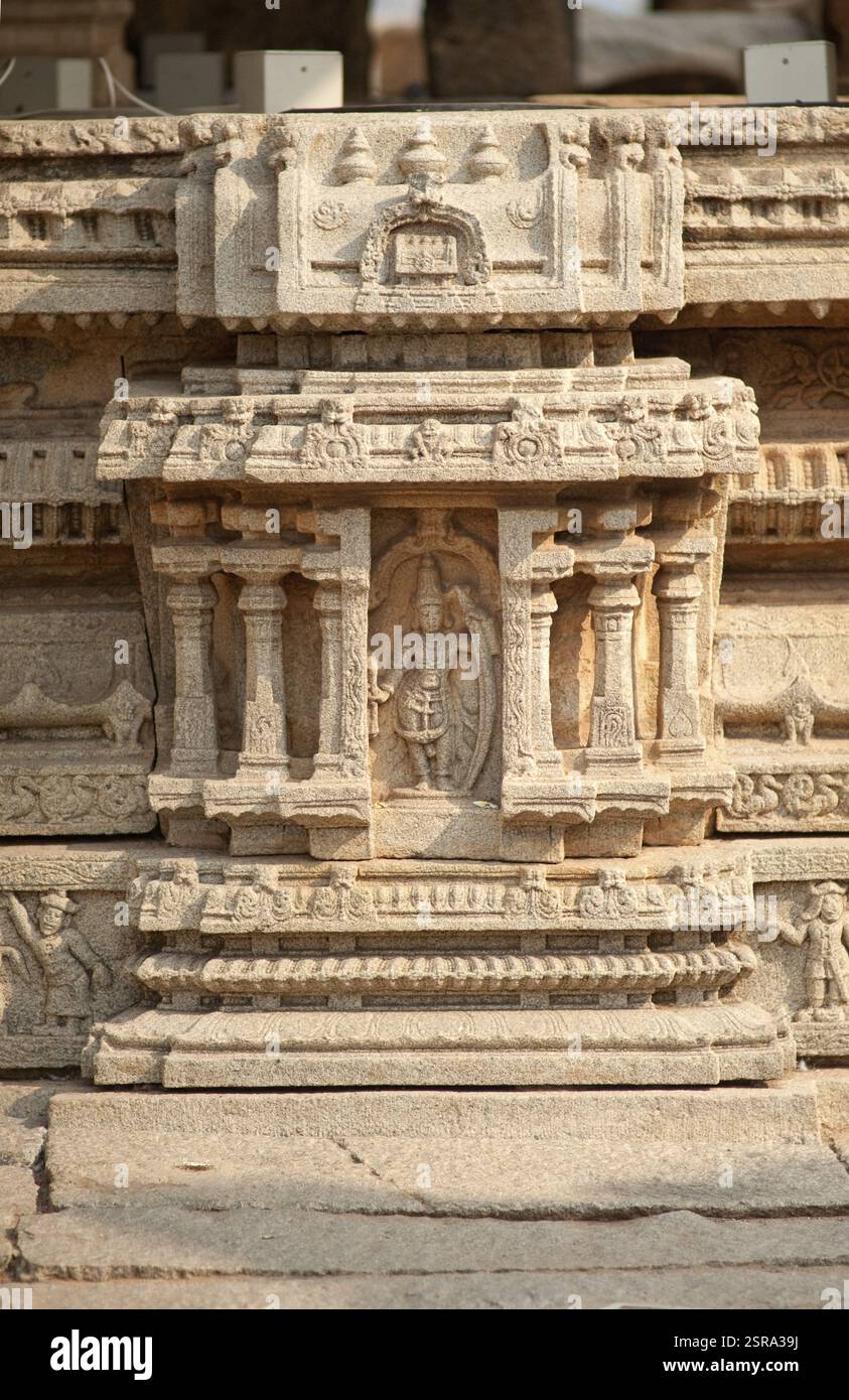 Decorative wall of vitthal temple, Hampi, Karnataka, India, Asia Stock ... Decorative wall of vitthal temple, Hampi, Karnataka, India, Asia Stock ...