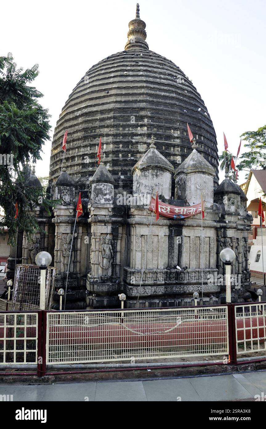 Kamakhya devi tantric temple at guwahati, Assam, India, Asia Stock ...