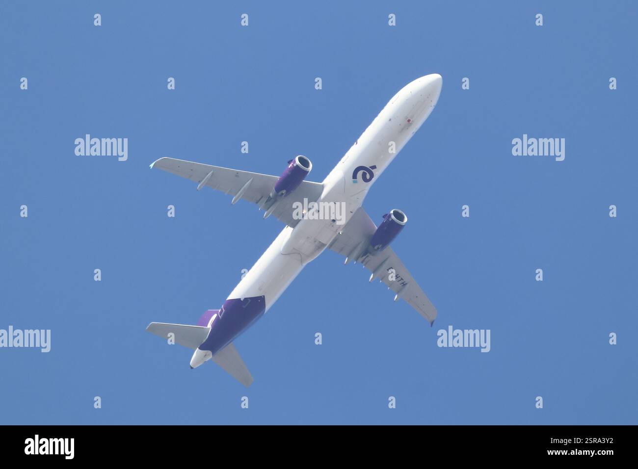 Chiangmai, Thailand - January 18 2025: B-HTH Airbus A321 of Hong Kong ...