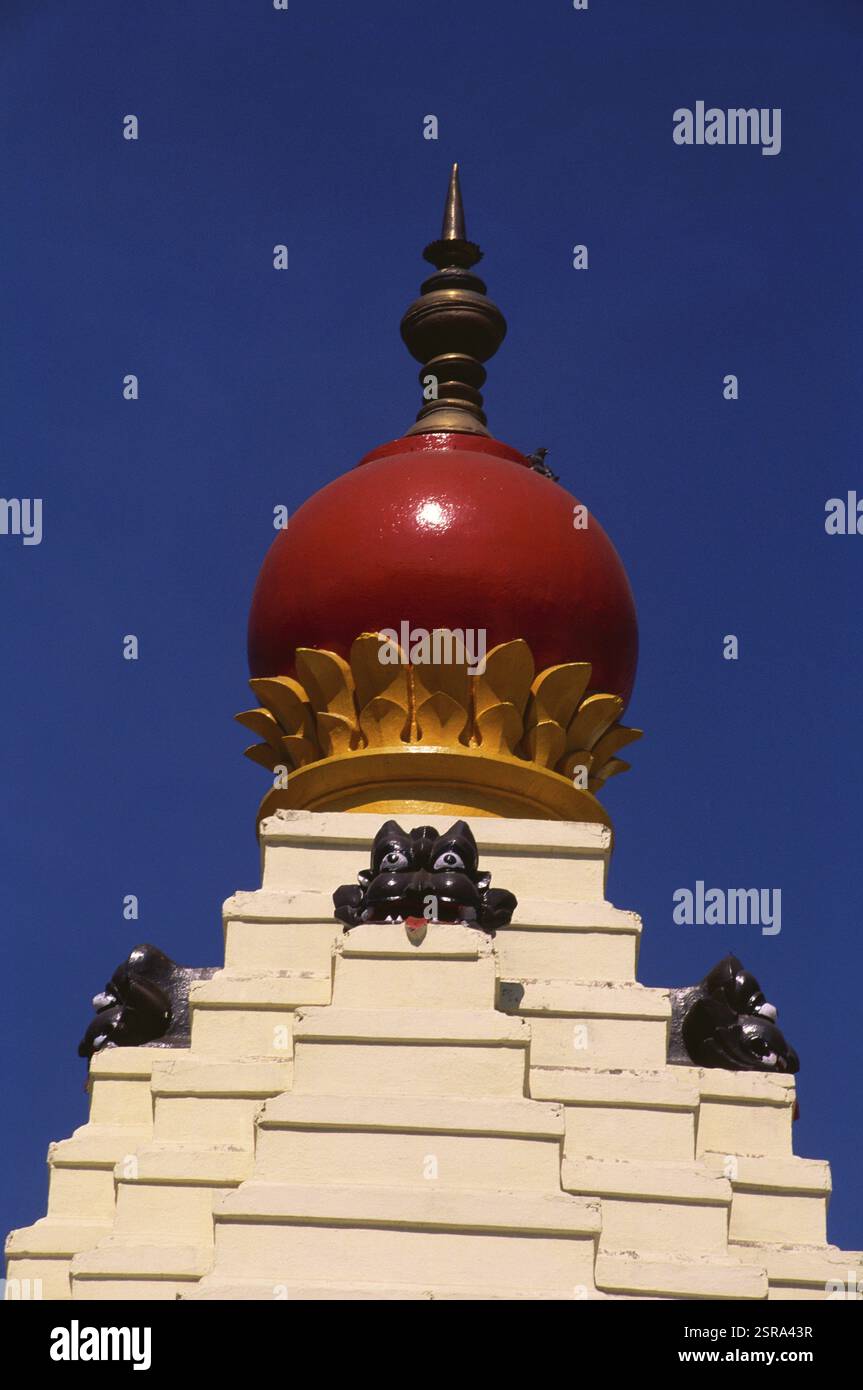 Dome pinnacle of Mahalaxmi temple, Kolhapur, Maharashtra, India, Asia ...