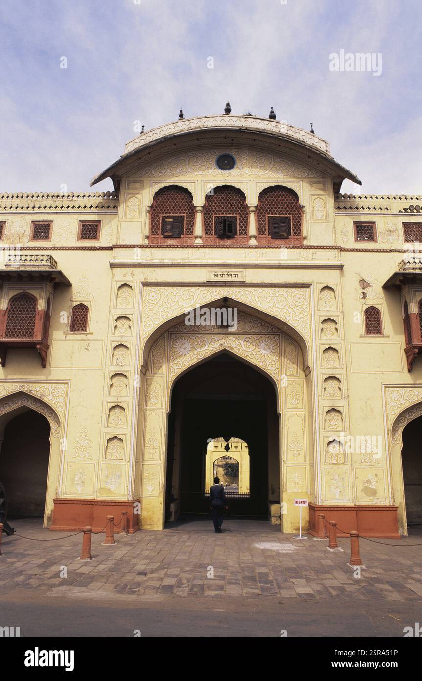 Tripolia gate, Jaipur, Rajasthan, India, Asia Stock Photo - Alamy