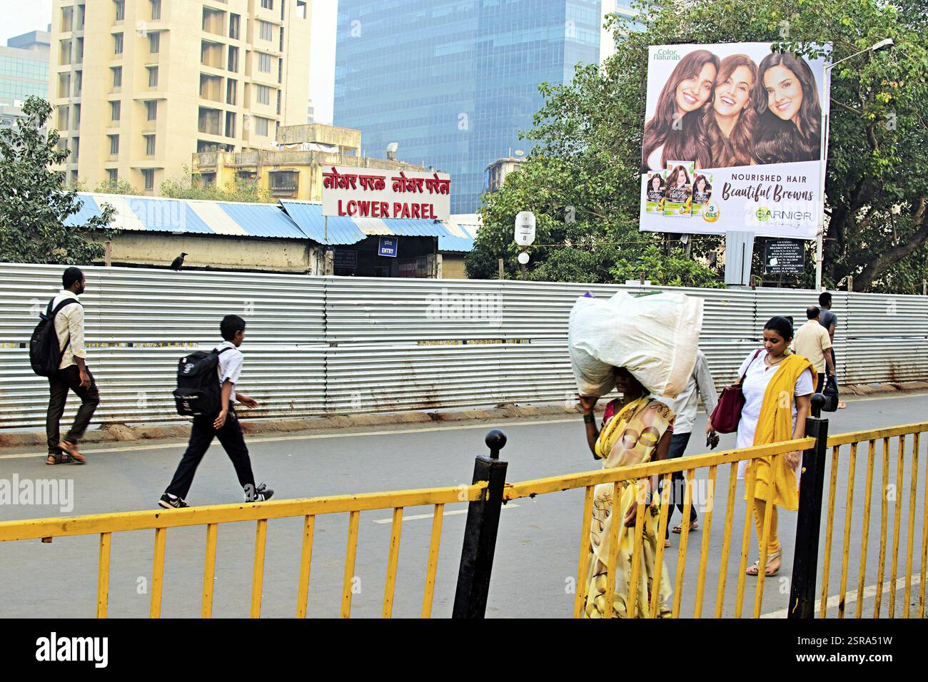 Lower Parel Railway Station, Mumbai, Maharashtra, India, Asia Stock ...