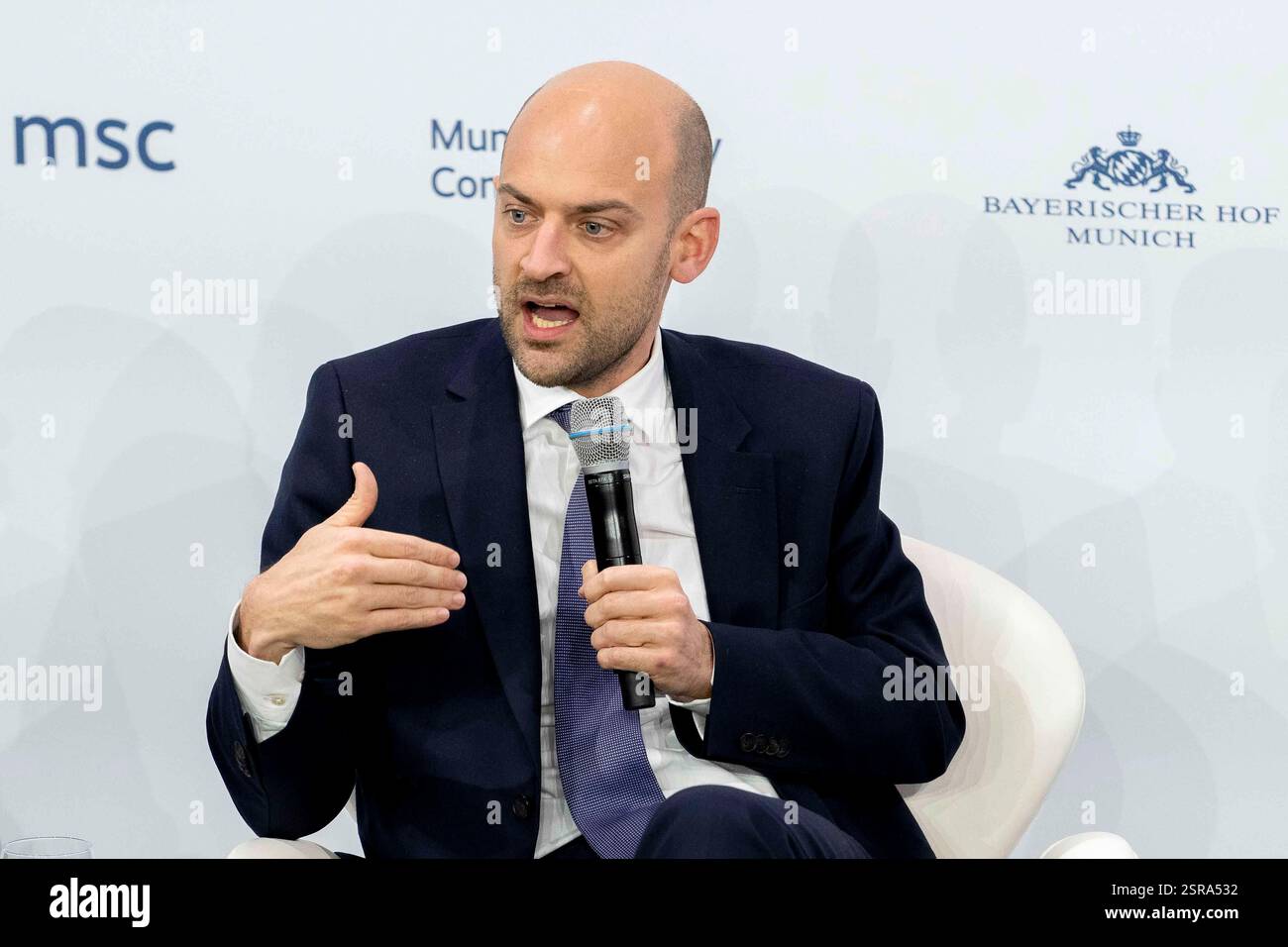 Munich, Bavaria, Germany. 15th Feb, 2025. JEAN-NOÃ‹L BARROT, Minister ...