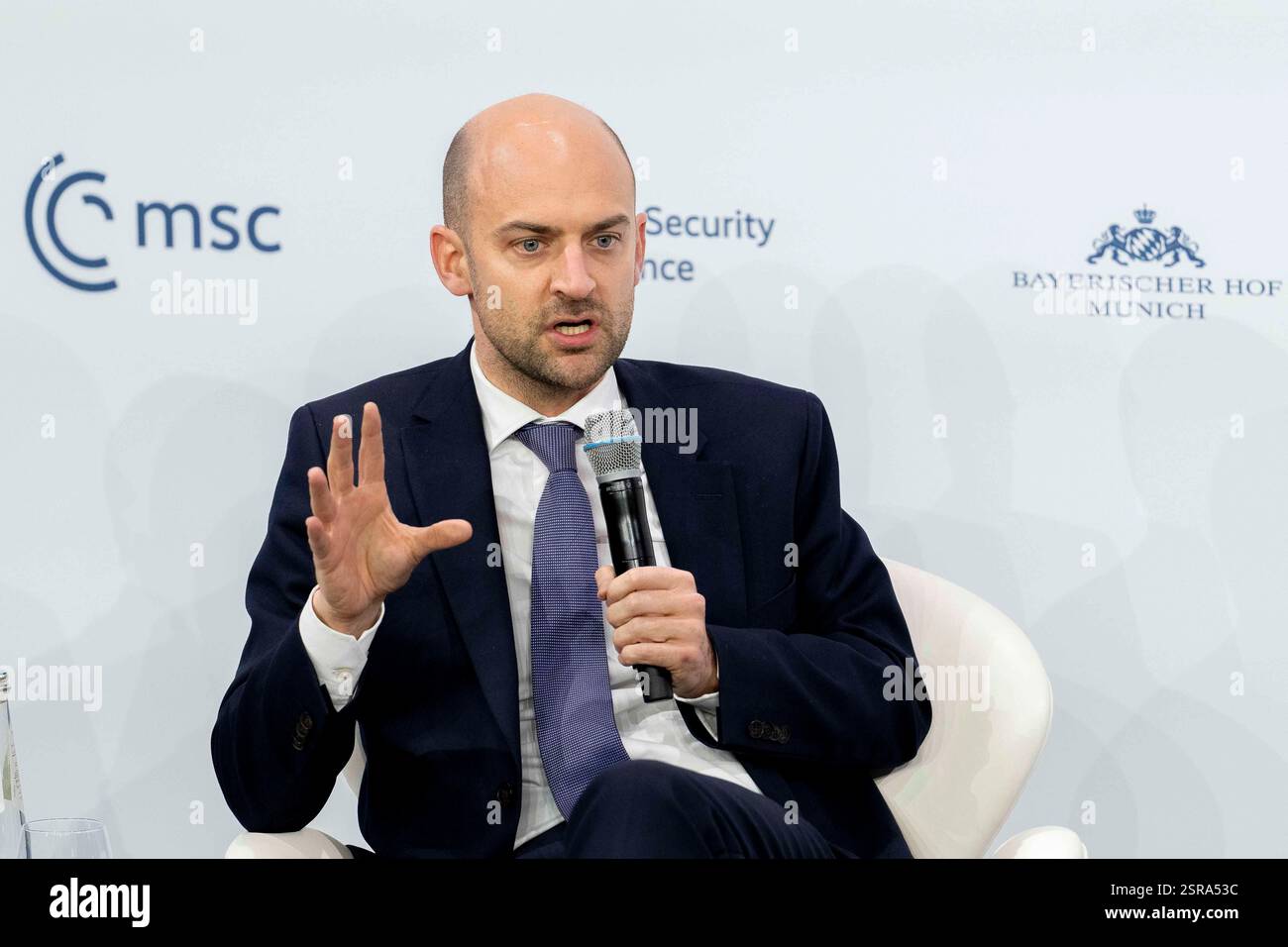 Munich, Bavaria, Germany. 15th Feb, 2025. JEAN-NOÃ‹L BARROT, Minister ...