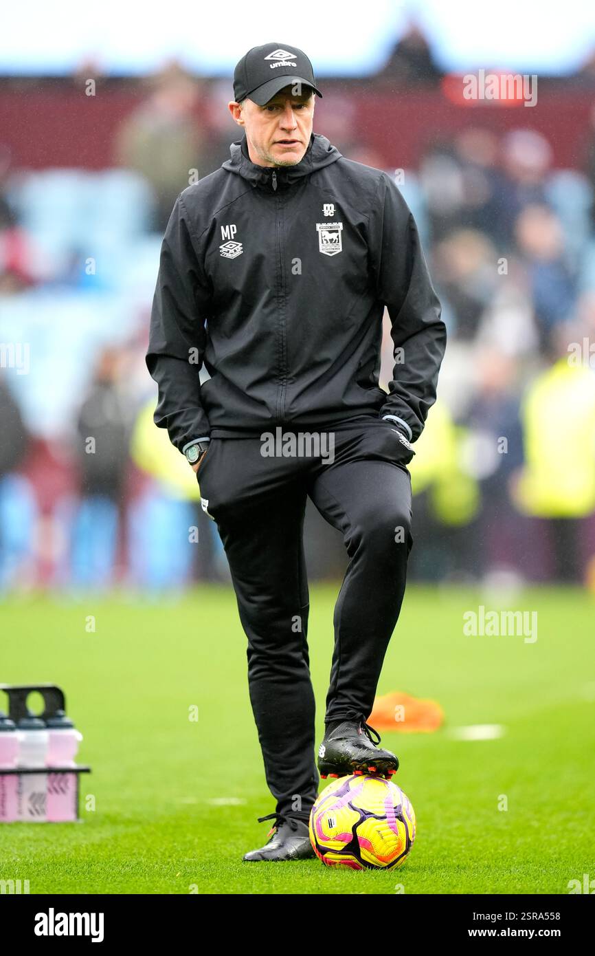 Ipswich Town assistant manager Martyn Pert before the Premier League ...