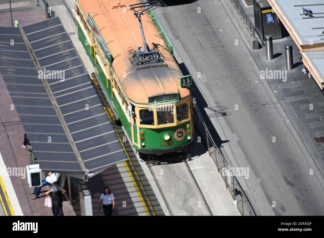 public transport Victoria, Melbourne tramway network Stock Photo - Alamy