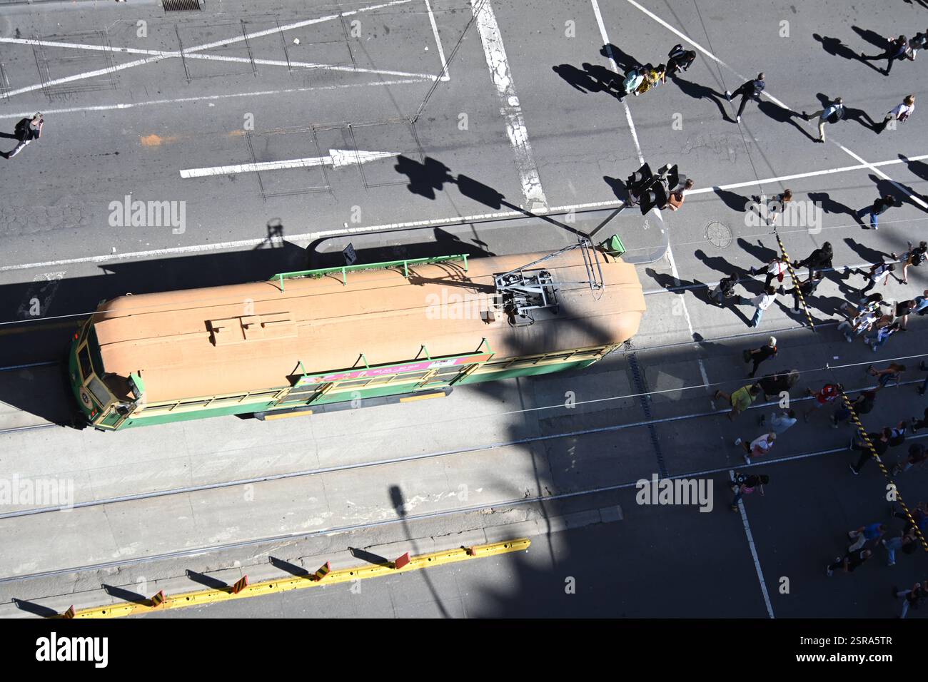 public transport Victoria, Melbourne tramway network Stock Photo - Alamy