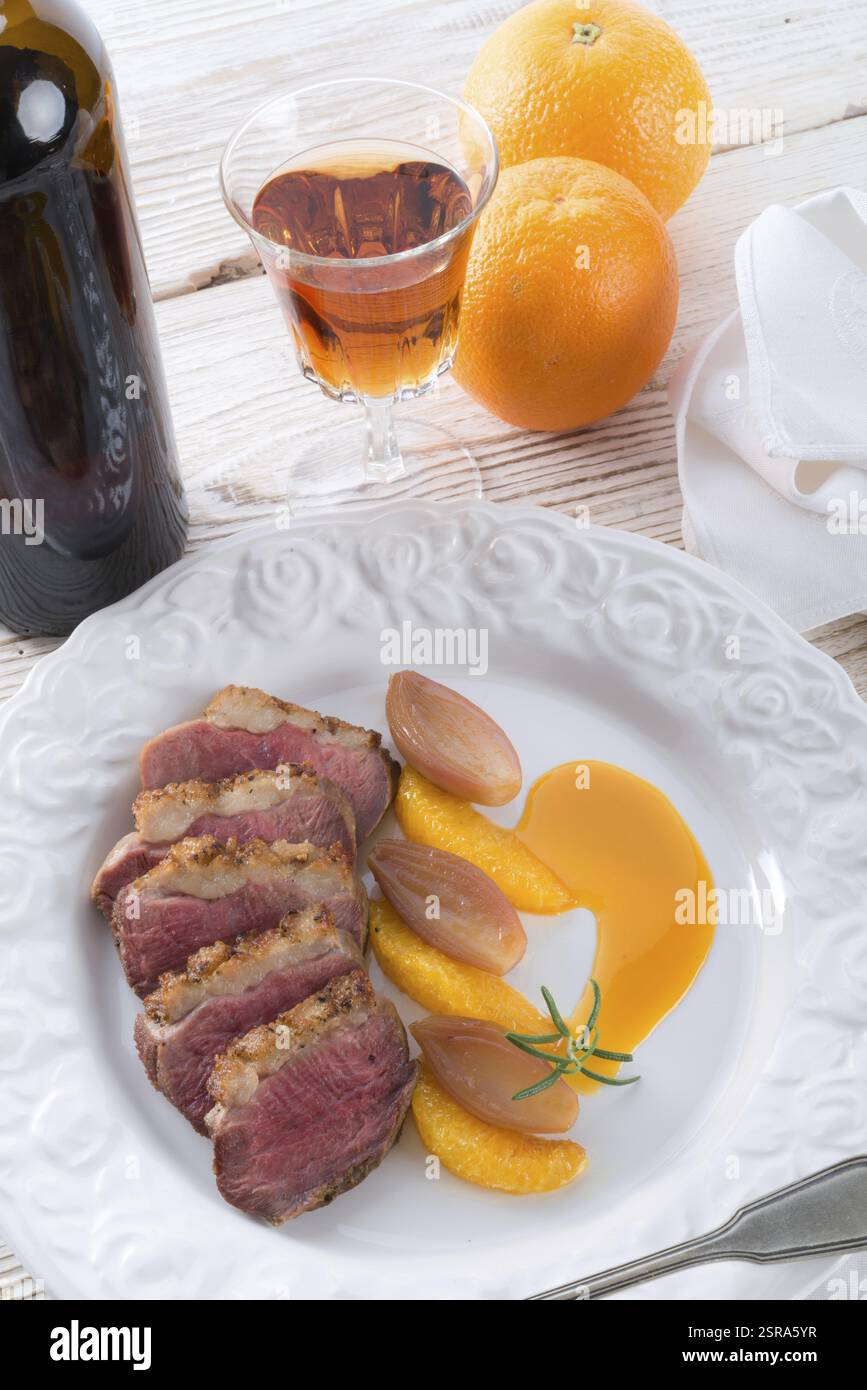 Geese meat for St. Martin's Day Stock Photo - Alamy
