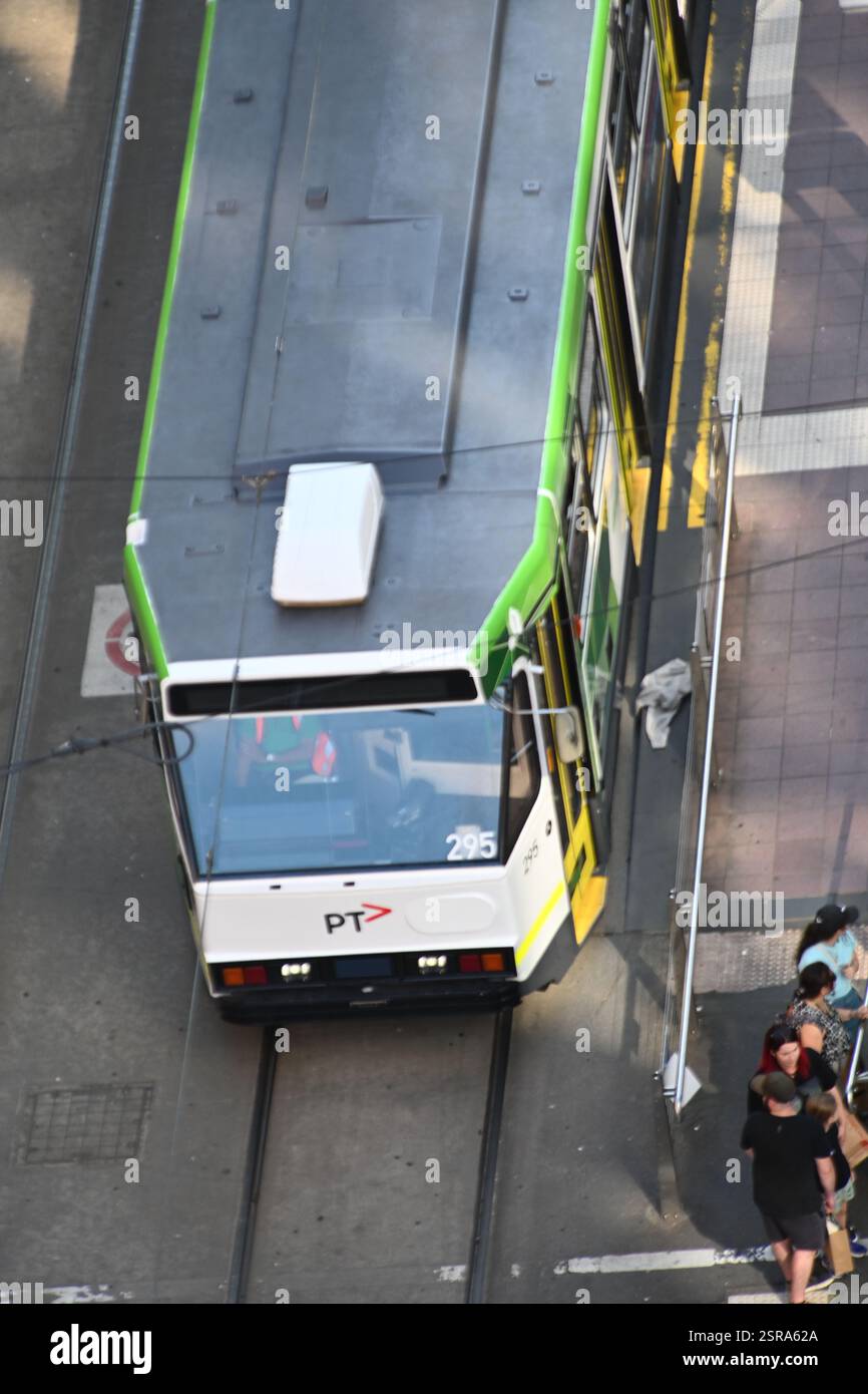 public transport Victoria, Melbourne tramway network Stock Photo - Alamy