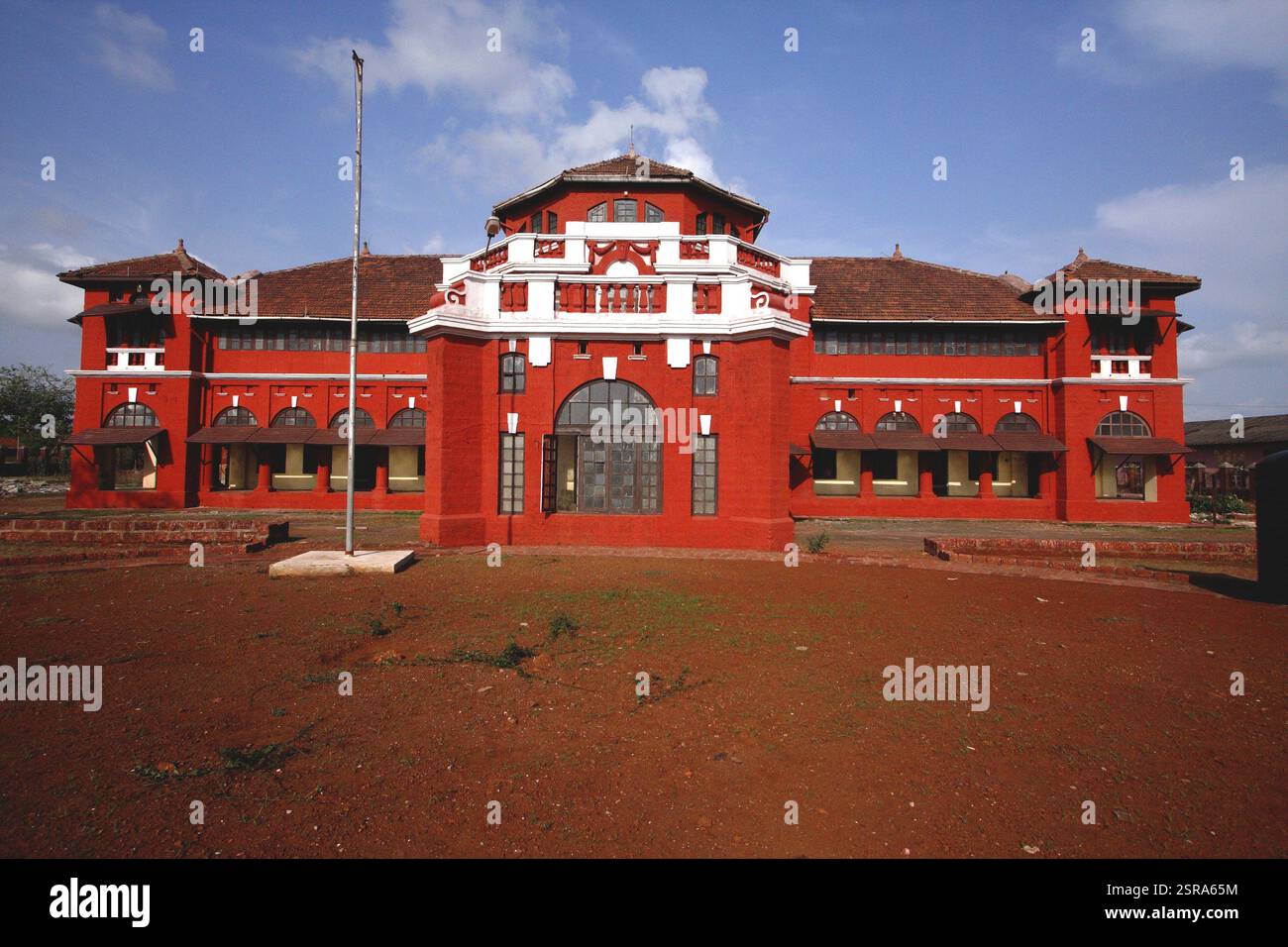 Thiba palace, Ratnagiri, Maharashtra, India, Asia Stock Photo - Alamy