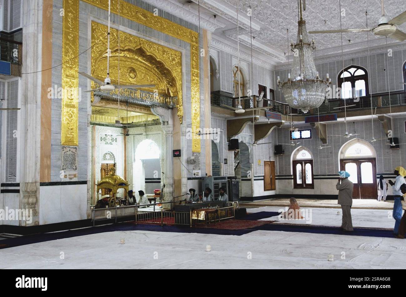 Darbar hall of gurudwara patna sahib, Patna, Bihar, India, Asia Stock ...