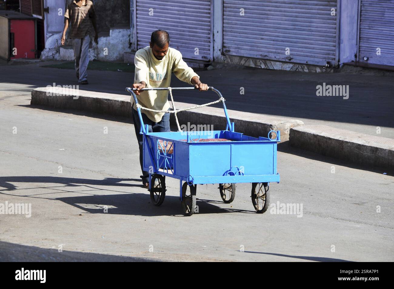 Man with cart, mount abu, rajasthan, india, Asia Stock Photo - Alamy