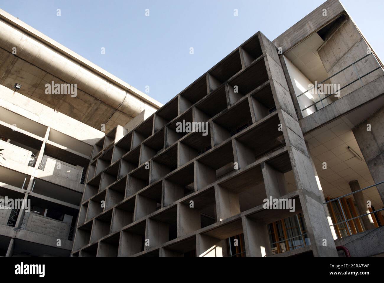 View of Punjab and Haryana High court concrete designed by famous ...