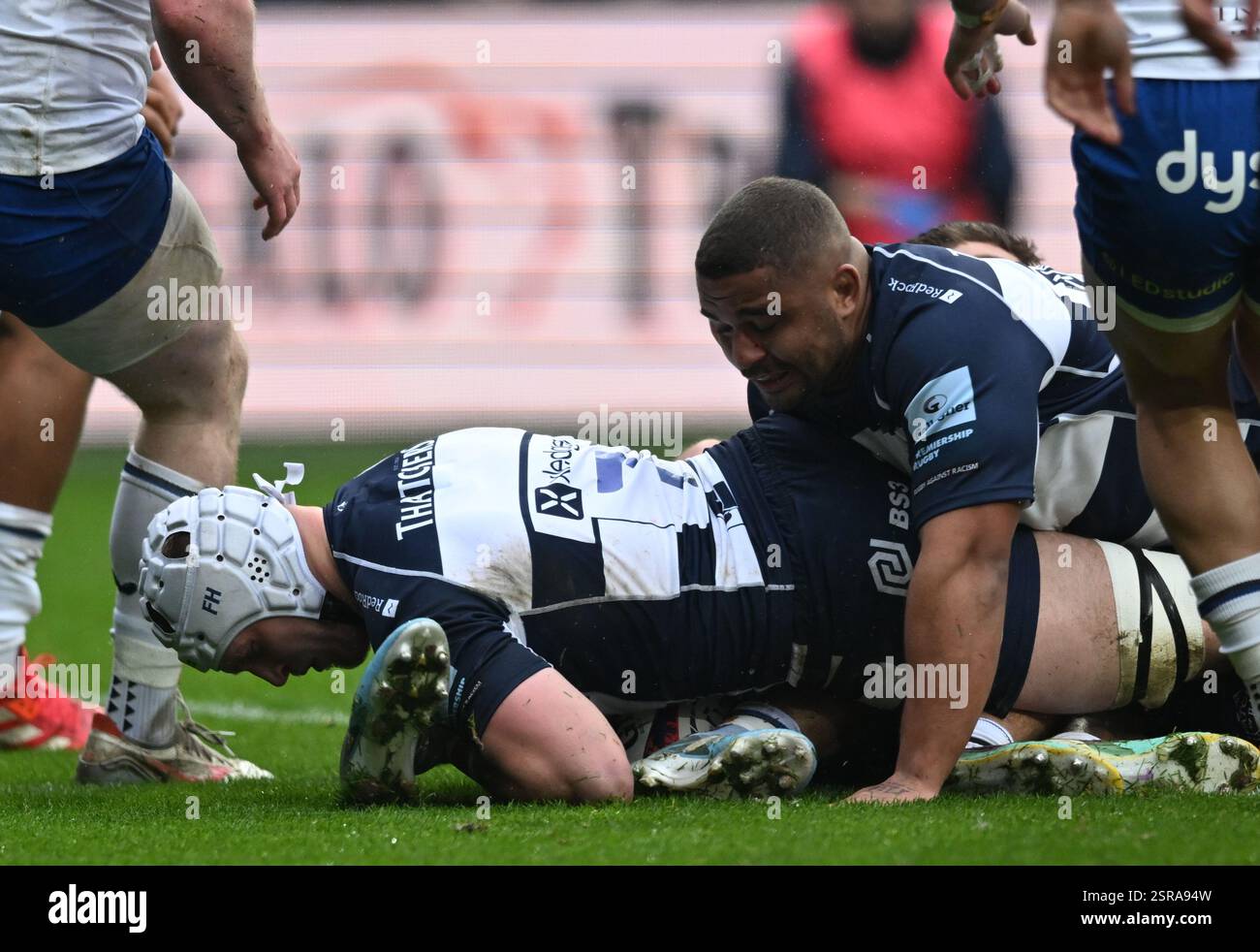 Ashton Gate, Bristol, UK. 15th Feb, 2025. Gallagher Premiership Rugby ...