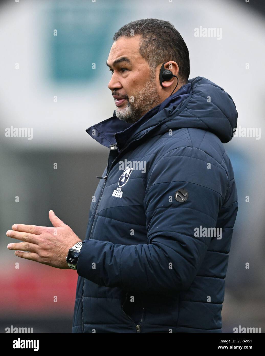 Ashton Gate, Bristol, UK. 15th Feb, 2025. Gallagher Premiership Rugby ...