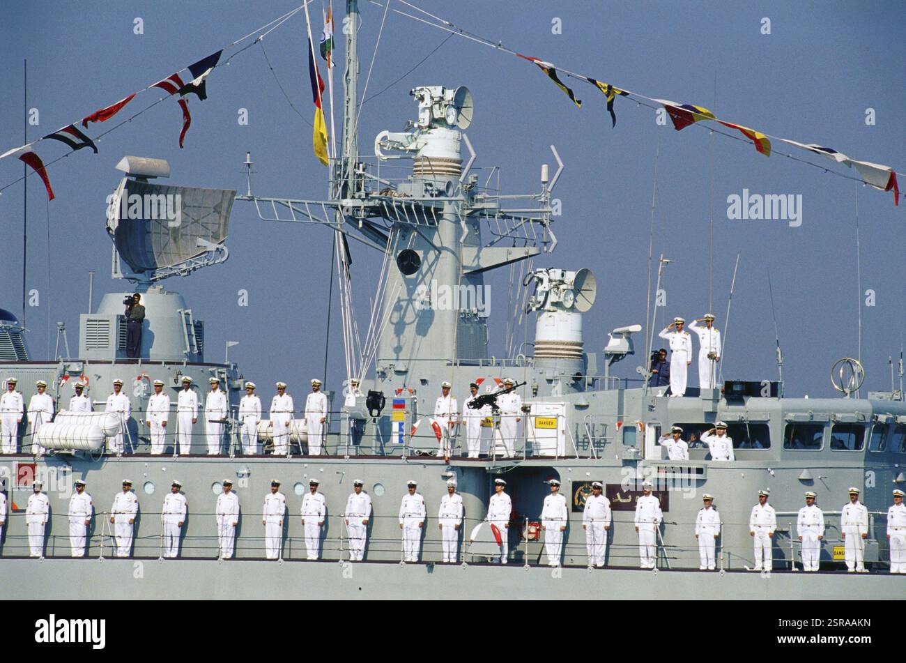Navy review 2001, Bombay Mumbai, Maharashtra, India, Asia Stock Photo ...