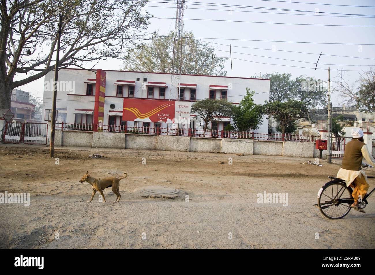 Post office, vrindavan, uttar pradesh, india, asia Stock Photo - Alamy