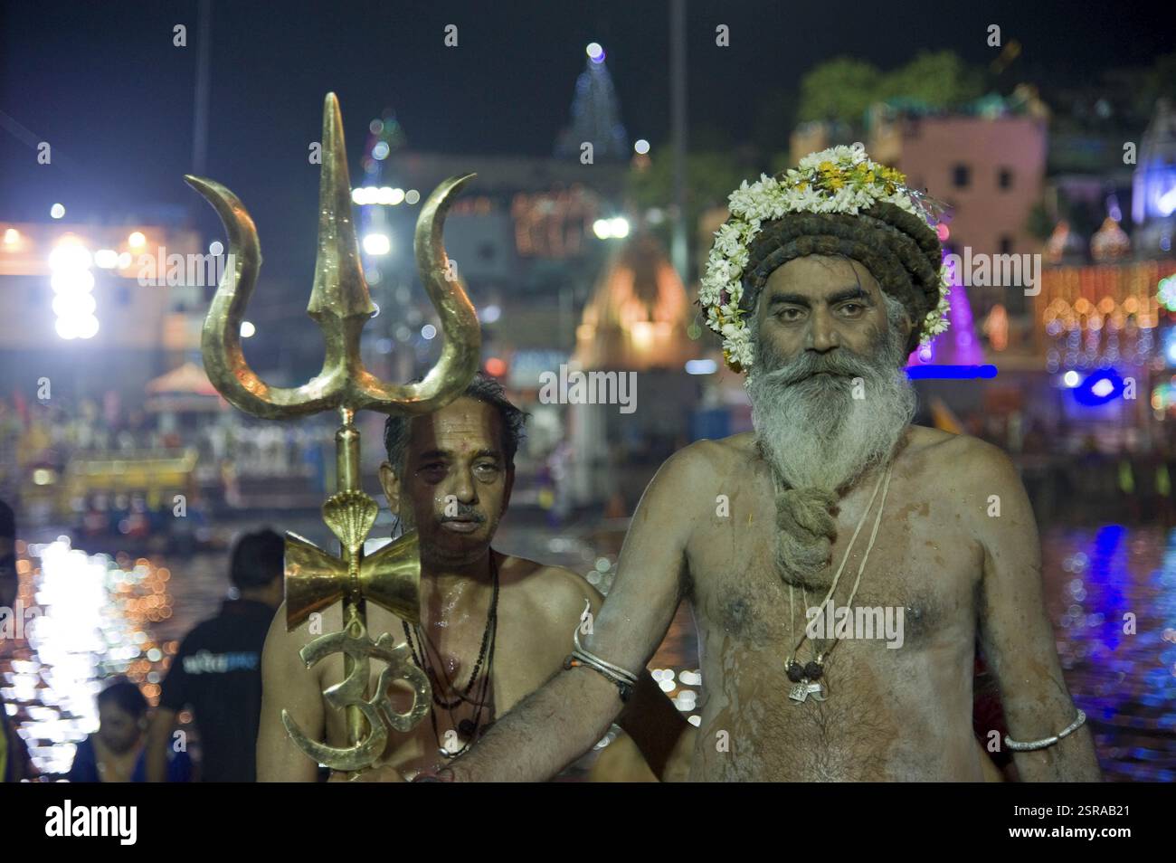 Indian naga sadhu hindu holy hi-res stock photography and images - Alamy