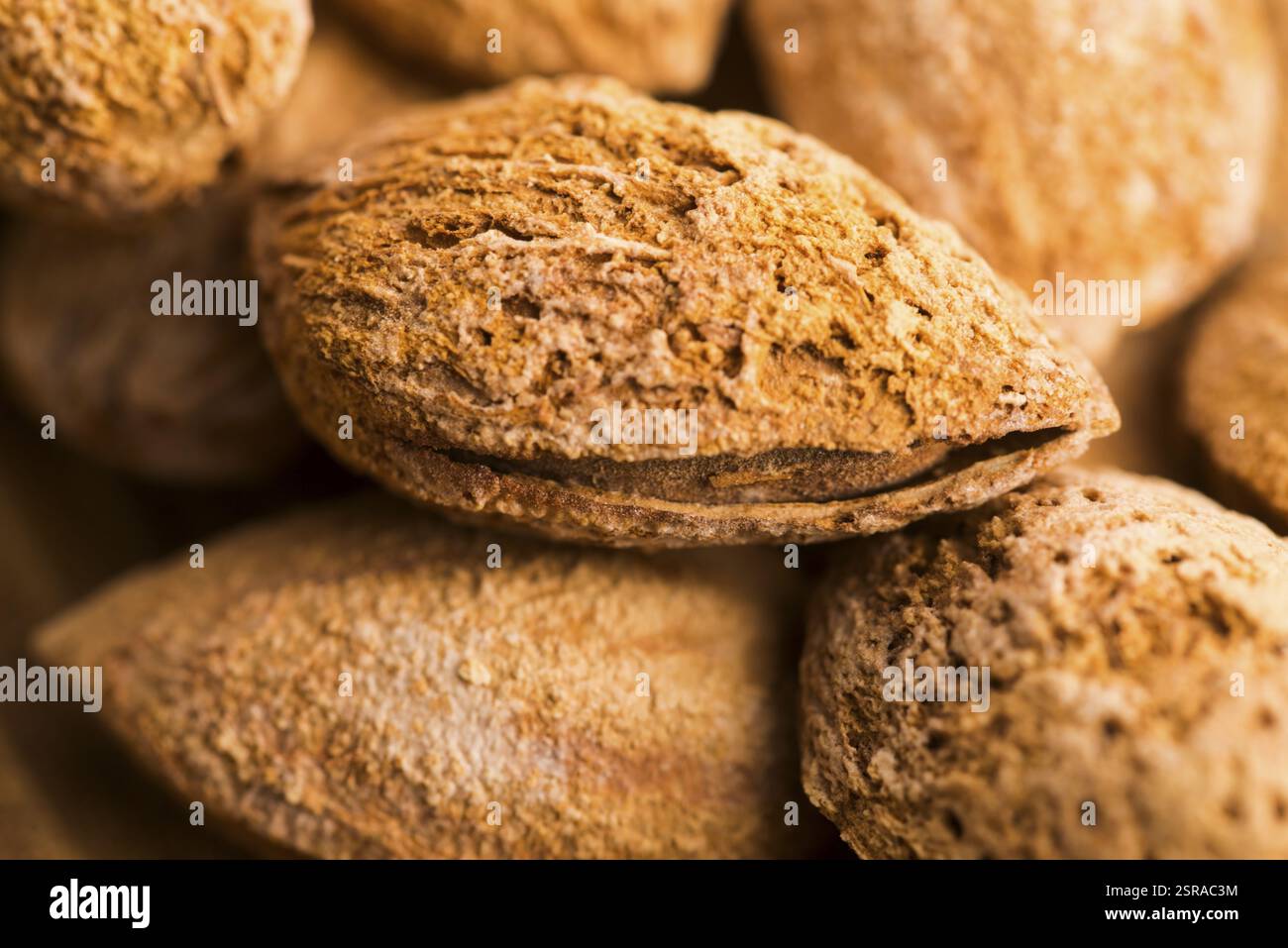 Heap of almond nuts in shell Stock Photo - Alamy