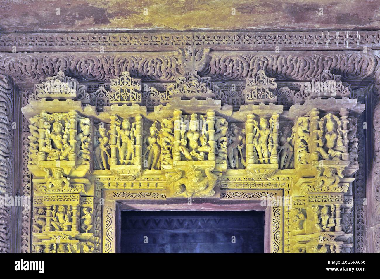 Sculpture carved on adinath temple Khajuraho madhya pradesh india Stock ...