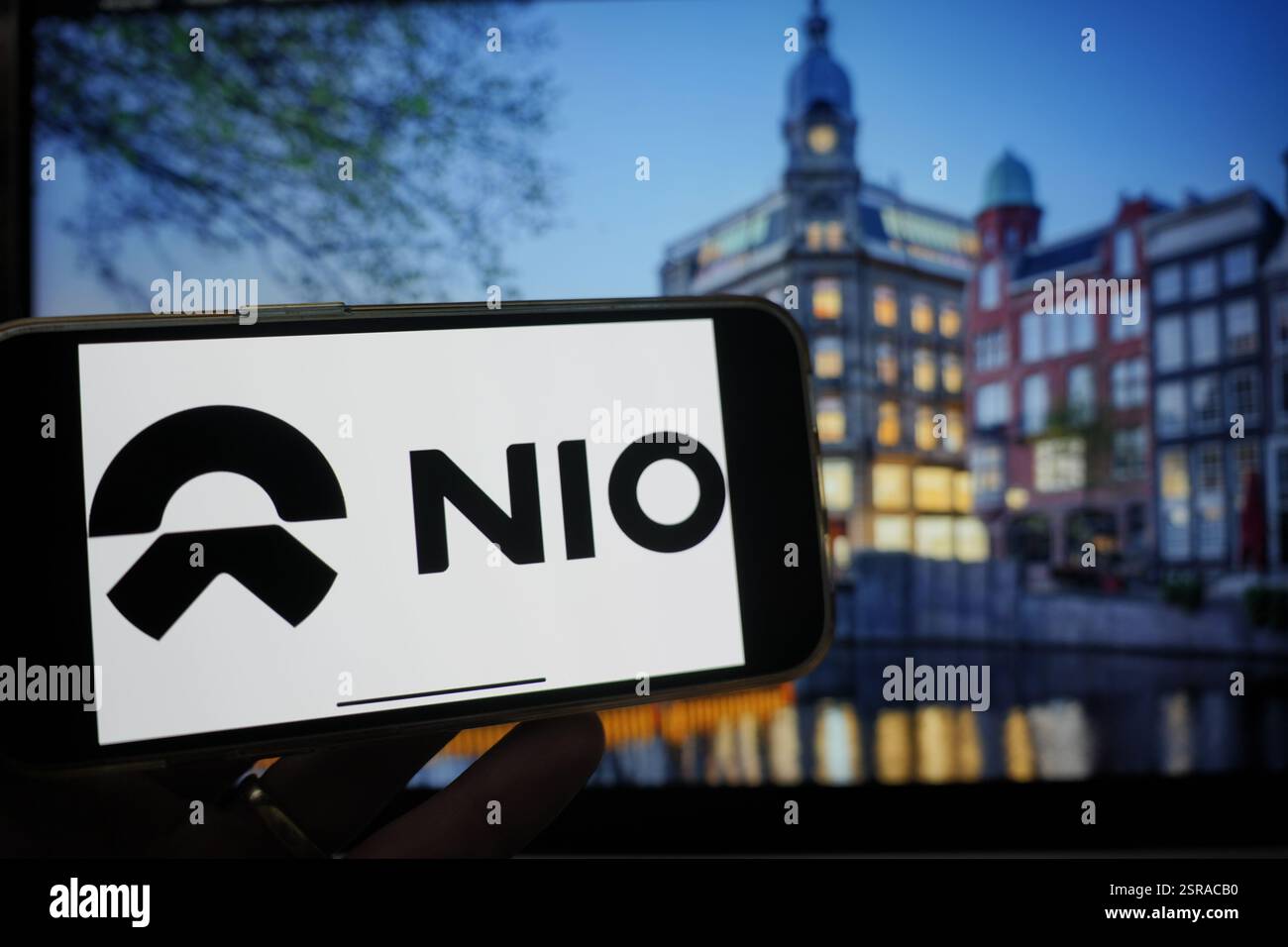 Roosendaal, The Netherlands - February 15, 2025: A mobile phone ...