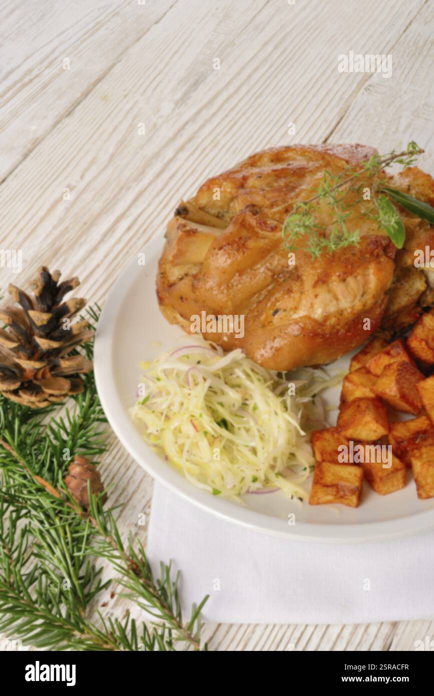 Pickled ham hock Stock Photo - Alamy