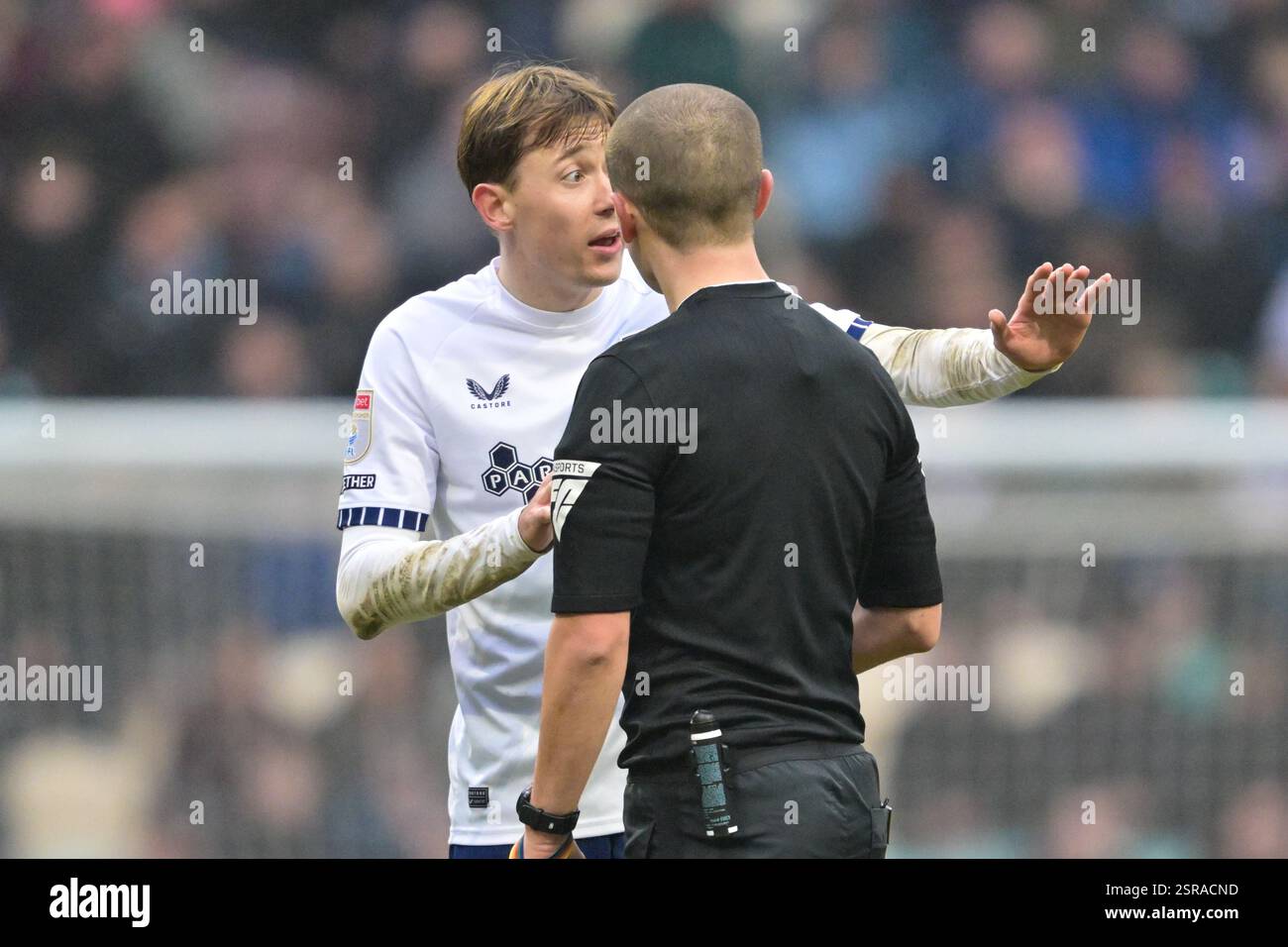 Deepdale, Preston, UK. 15th Feb, 2025. EFL Championship Football ...