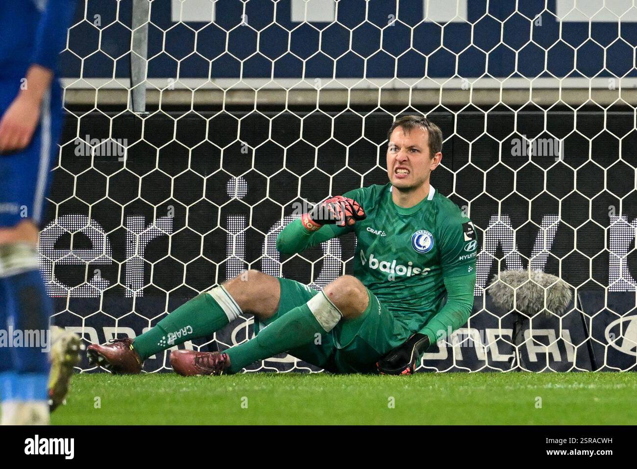 goalkeeper Davy Roef (33) of AA Gent pictured during the Jupiler Pro ...
