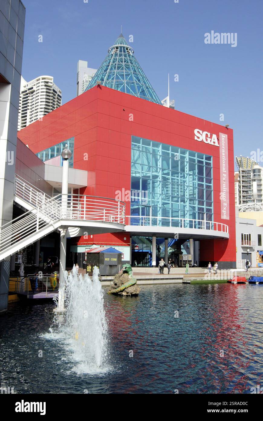 Mall at Darling Harbour, Sydney, Australia, Oceania Stock Photo - Alamy