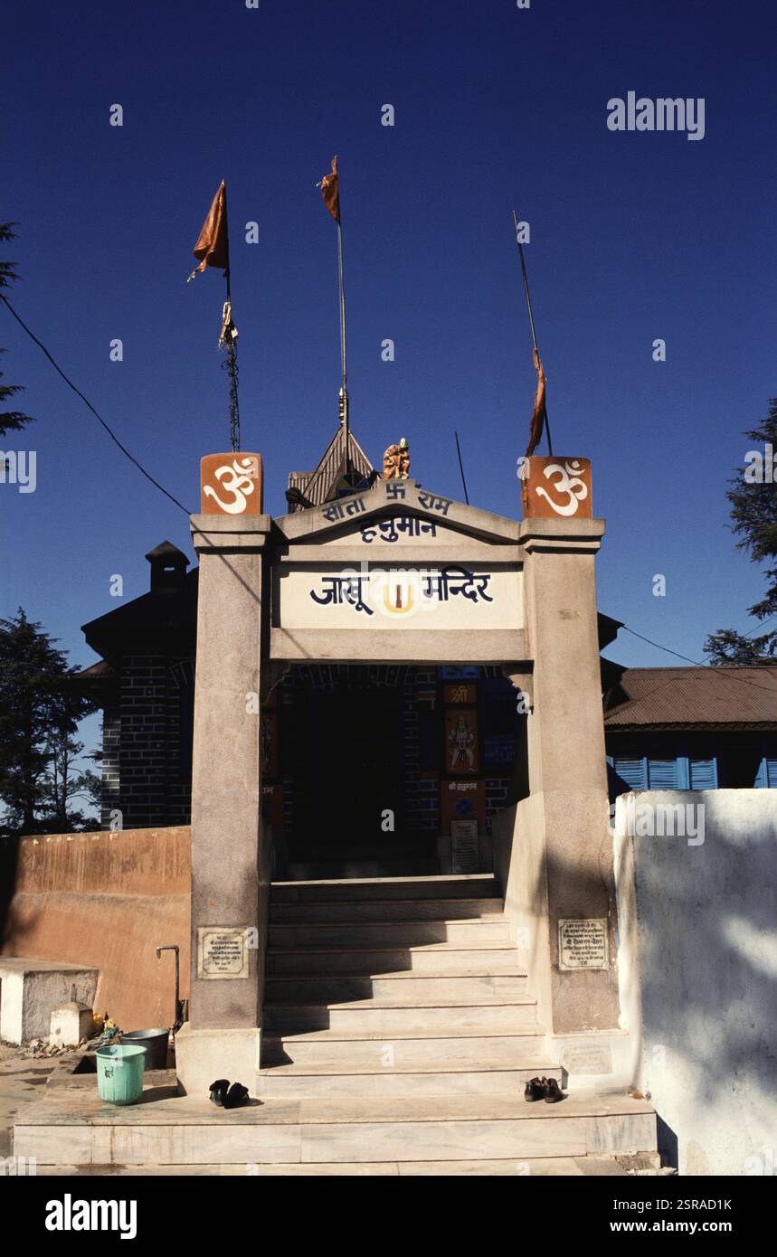 Jakhoo Hanuman temple, Shimla Simla, Himachal Pradesh, India, Asia ...