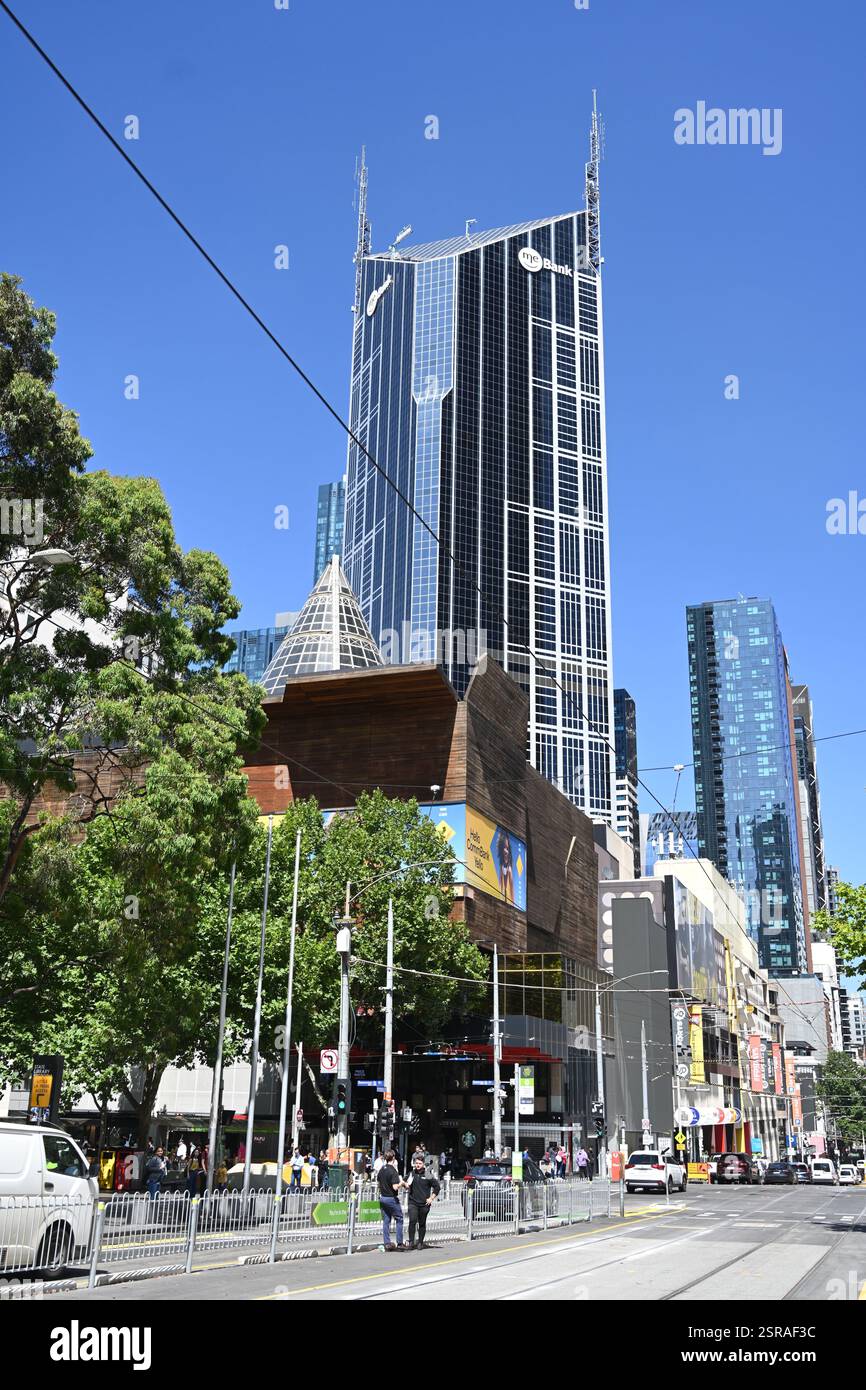 Melbourne city skyline Stock Photo - Alamy