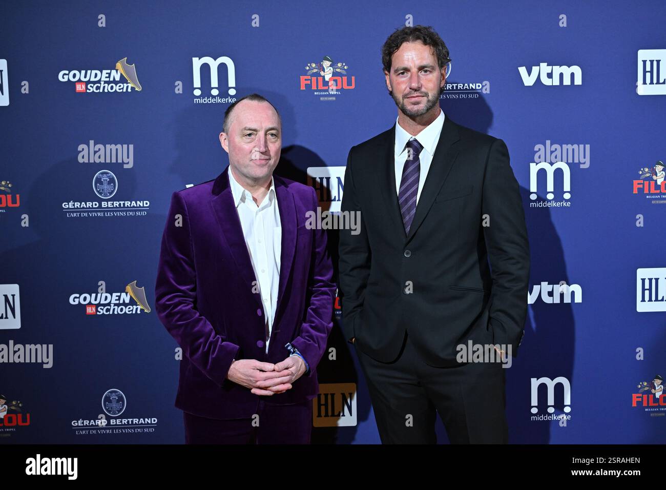 Wouter Vandenhaute and Olivier Renard pictured during the 71 th men ...