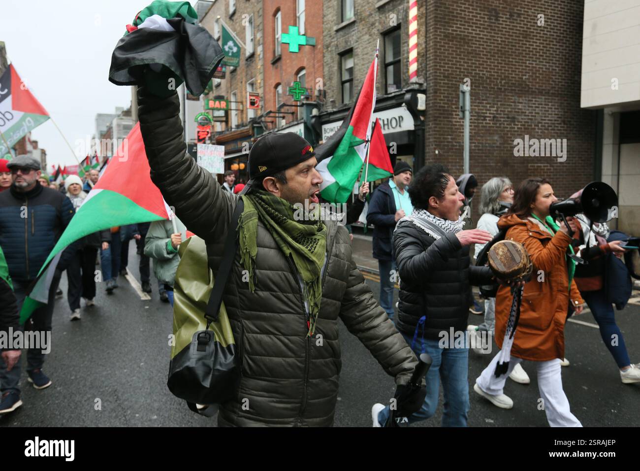 Dublin, Ireland - 15th February 2025 - Image from the 'Tell Trump ...