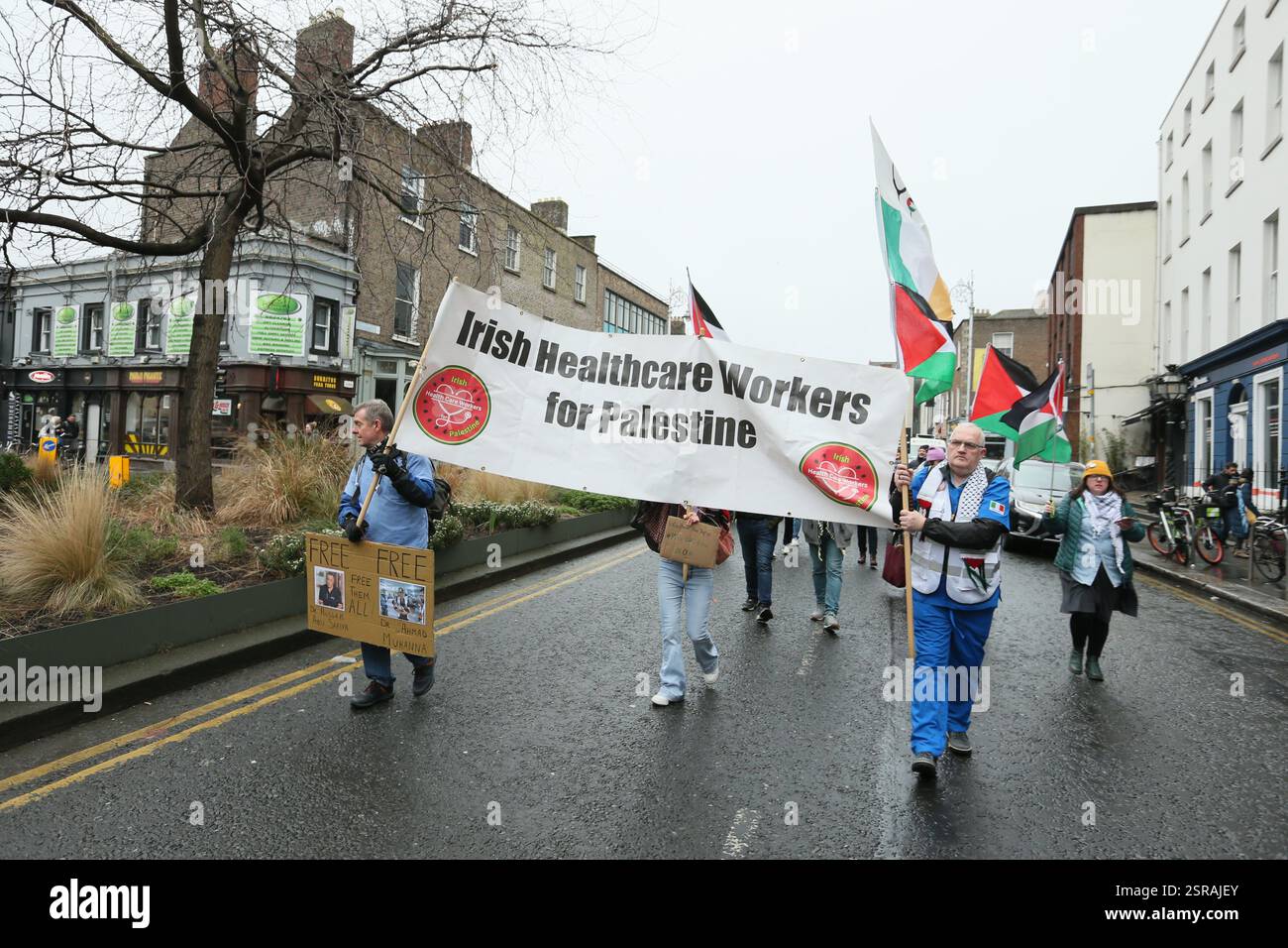Dublin, Ireland - 15th February 2025 - Irish healthcare workers ...