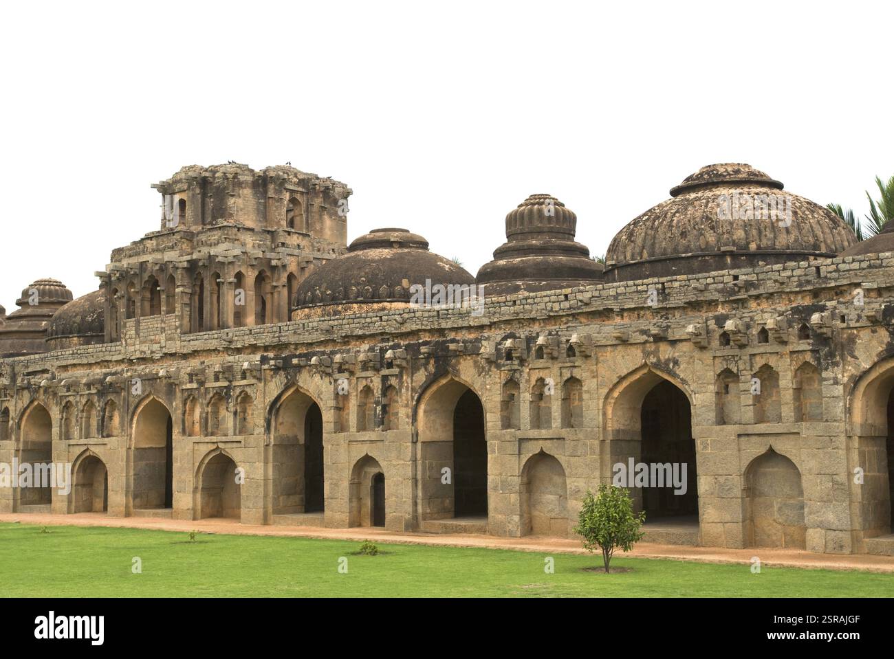 Elephant Stables in Hampi, Karnataka, India, Asia Stock Photo - Alamy