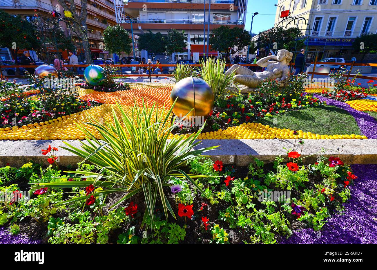 Menton, Frankreich. 15th Feb, 2025. Menton, France - February 15, 2025 ...
