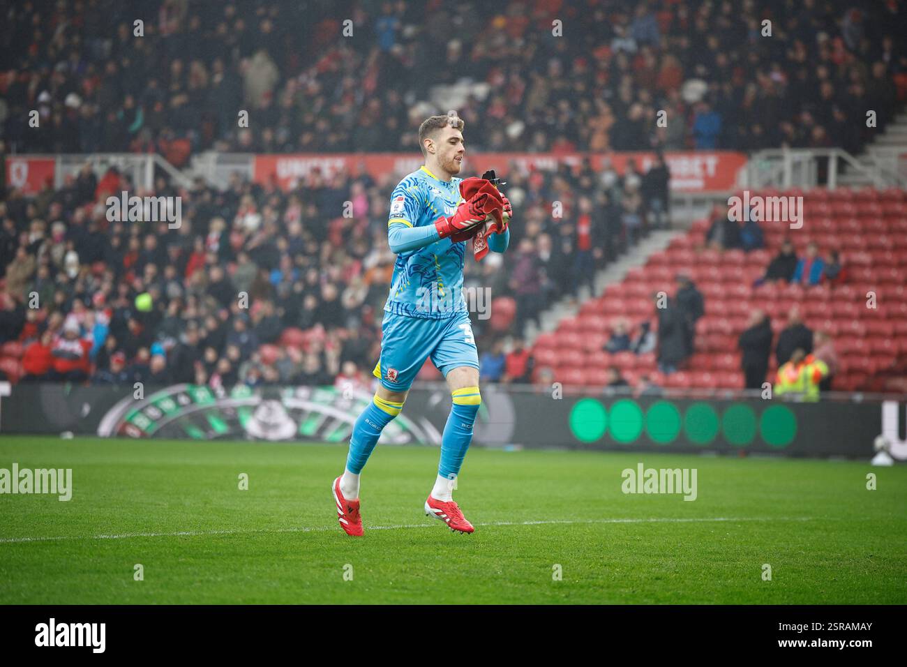 Riverside Stadium, Middlesbrough, UK. 15th Feb, 2025. EFL Championship ...