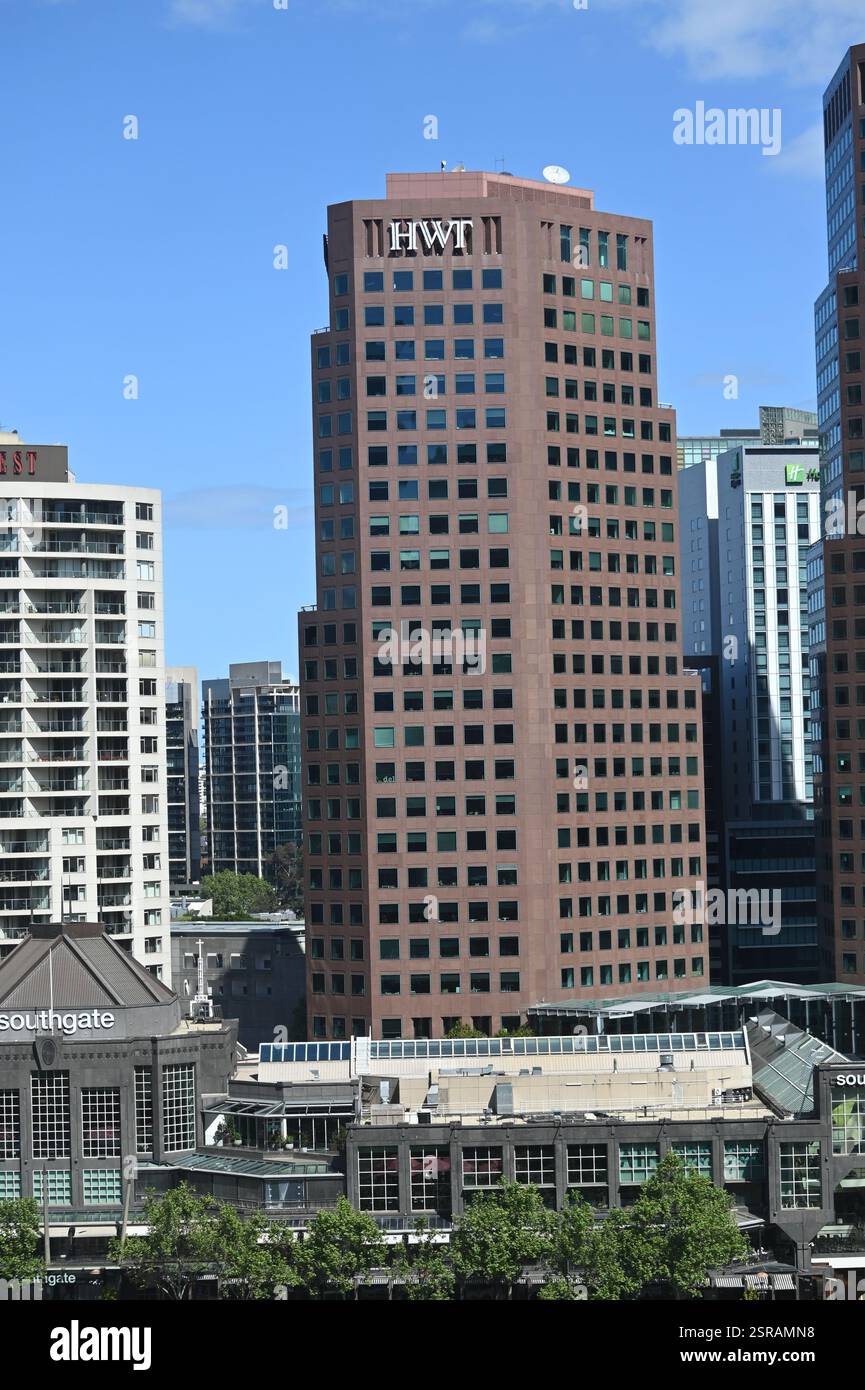 HWT Tower in Melbourne Stock Photo - Alamy