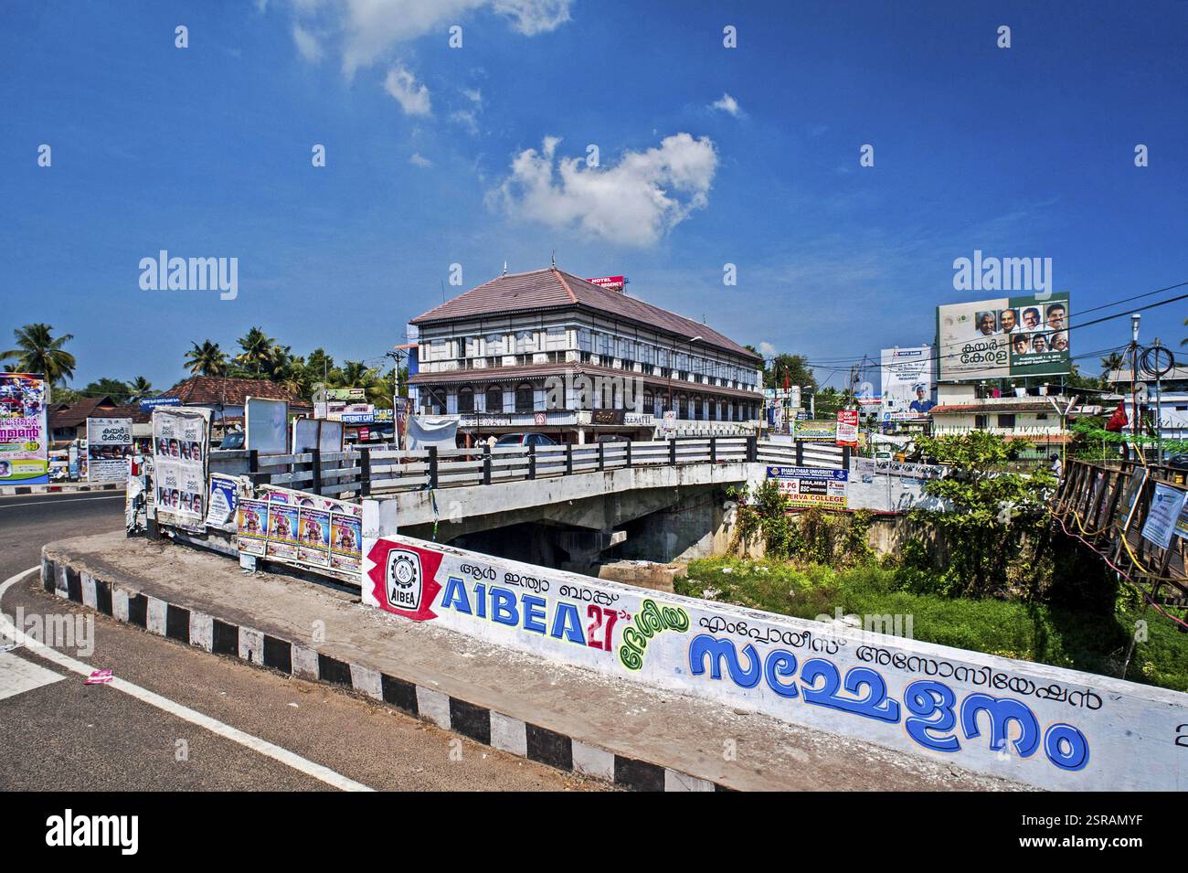 Iron bridge seematti building, alappuzha, kerala, India, Asia Stock ...