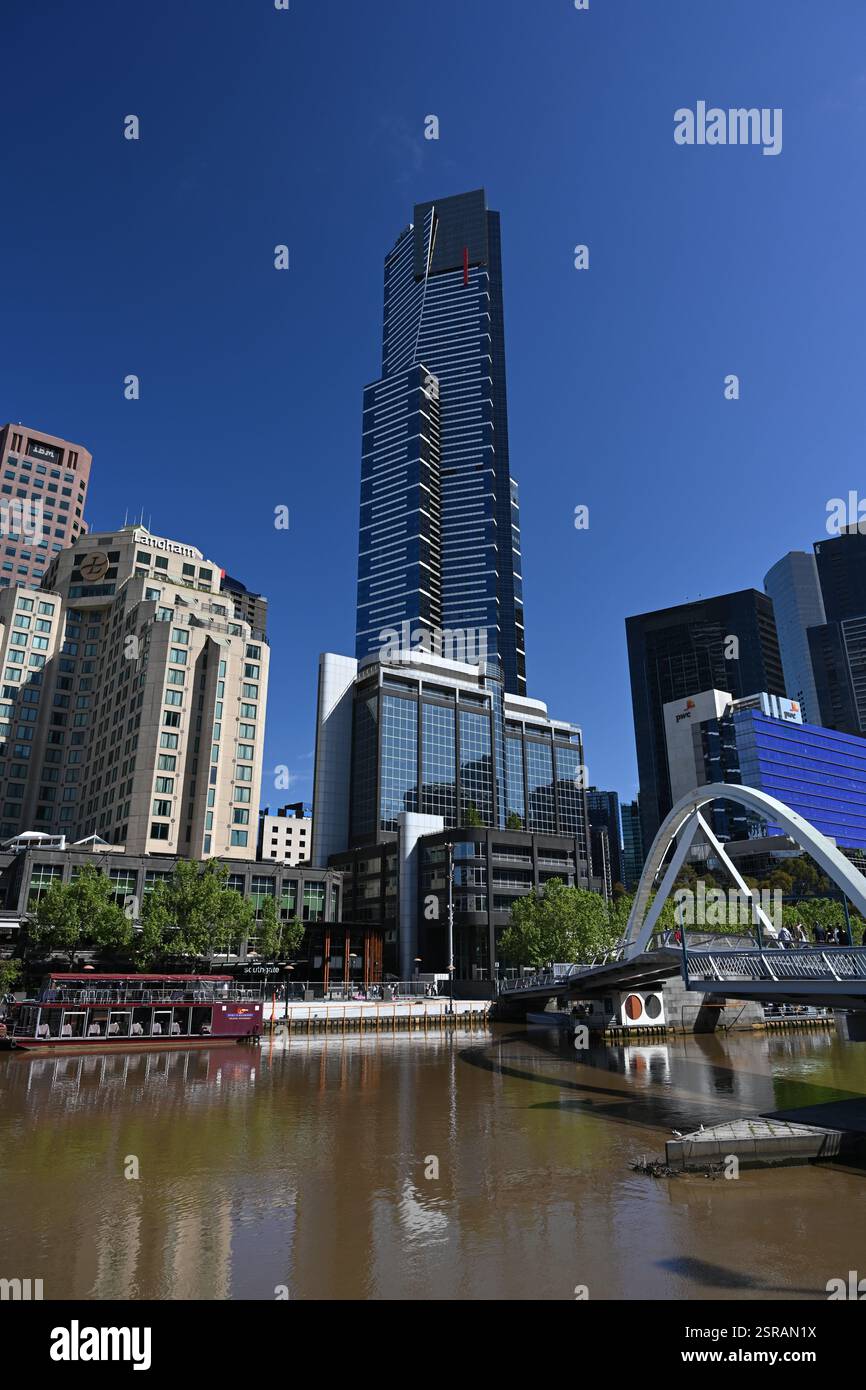 Eureka Tower, Southbank, Melbourne Central business district, Victoria ...