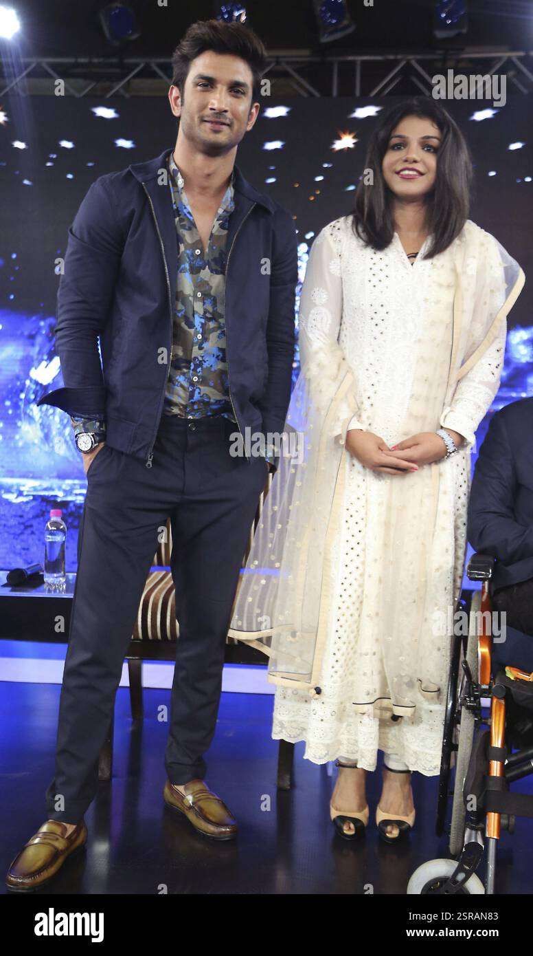 Bollywood actor Sushant Singh Rajput and Indian wrestler Sakshi Malik ...