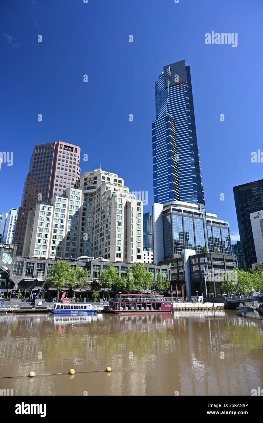 Eureka Tower, Southbank, Melbourne Central business district, Victoria ...